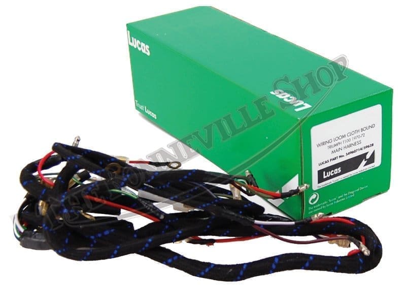 Triumph T90, T100, T120 and TR6 Main Harness 1968 PN# TBS-6011 C
